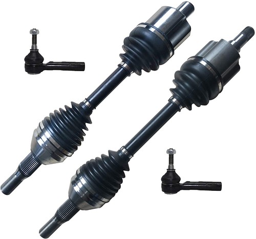 Front CV Axle Drive Shafts Outer Tie Rods for Chevy Impala Buick ...