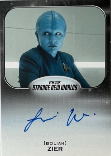 Torri Webster Aliens Autograph from Star Trek Strange New Worlds Season ...