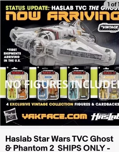Haslab Star Wars TVC Ghost & Phantom 2 - SHIPS ONLY, NO FIGURES! In ...