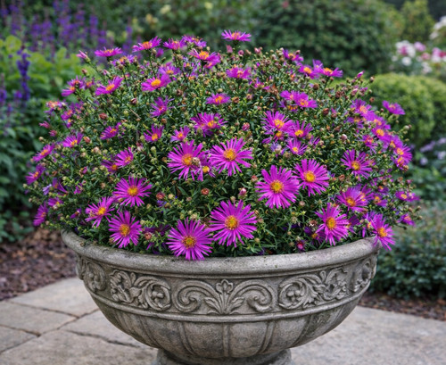 Aster dandy - compact perennial 9cm pot | eBay UK