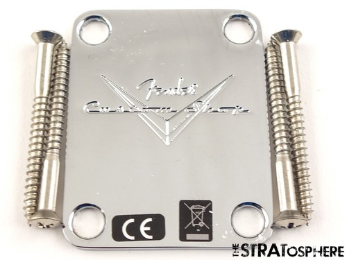 USA Fender Custom Shop 54 Telecaster, NECK PLATE Vintage Tele 1954 TCP ...