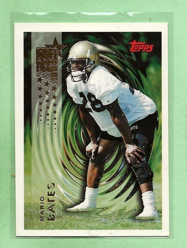 MARIO BATES - 1994 Topps "Rookie" - #376 - Saints - Comb. Shipping | eBay