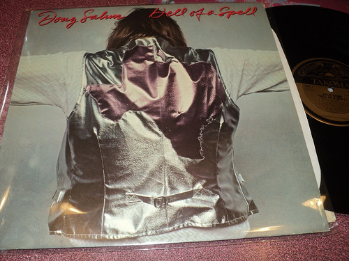 DOUG SAHM HELL OF A SPELL LP AUTOGRAPHED SIGNED TACOMA 1980 SIR DOUGLAS ...