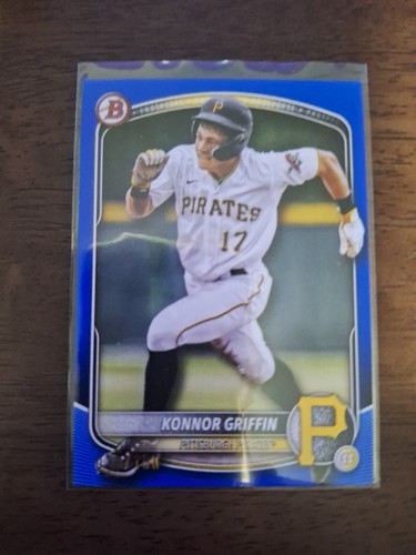 2025 Bowman - Prospects Konnor Griffin #BP-86 Blue 28/150 (RC) | eBay