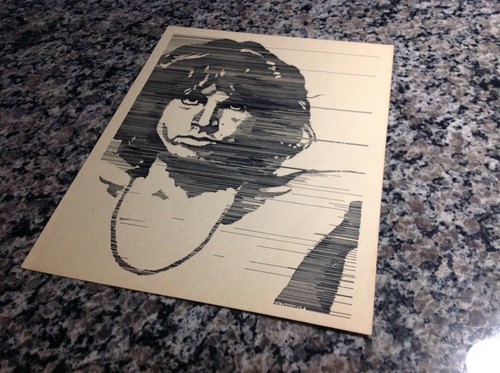 Vintage 1980s Jim Morrison poster art...8x10, classic sexy close-up | eBay
