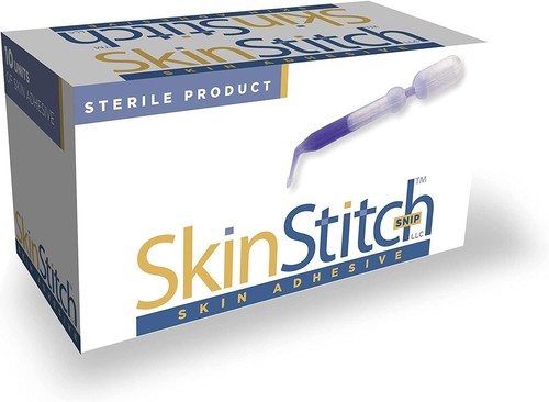 SkinStitch Snip Topical Tissue Adhesive, Surgical Adhesive Glue for ...