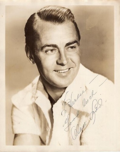 Alan Ladd Hand Signed 8 x 10 Photo Autograph Shane/ Carpetbaggers | eBay