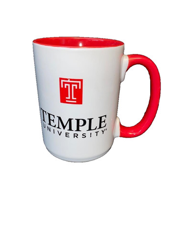 Temple University Two Tone Coffee Mugs Licensed w/ Hologram | eBay