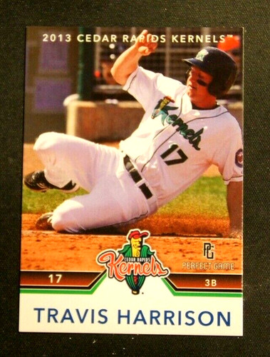 2013 Perfect Game, Cedar Rapids Kernels - TRAVIS HARRISON | eBay