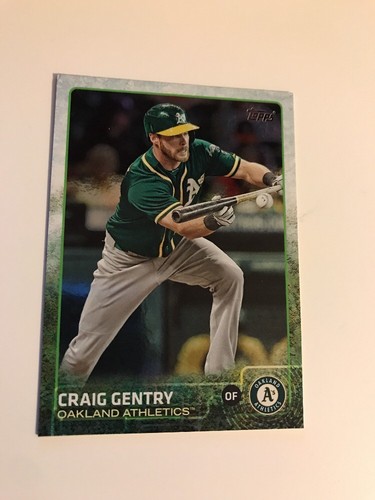 2015 Topps Series 1 Rainbow Foil #183 Craig Gentry Oakland A's | eBay