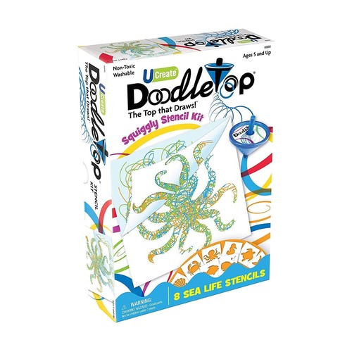 Doodletop Squiggly Stencil Kit - Sea Life | eBay