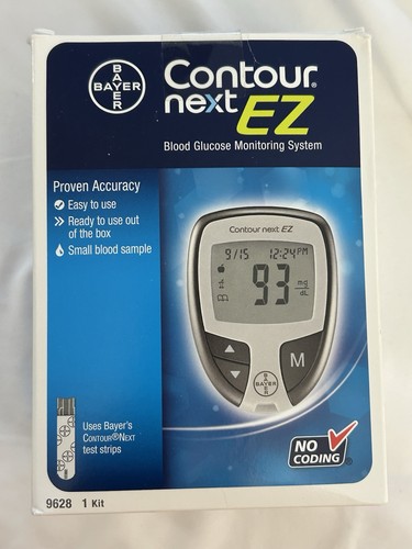 Contour Next EZ Blood Glucose Meter Monitoring System Kit | eBay