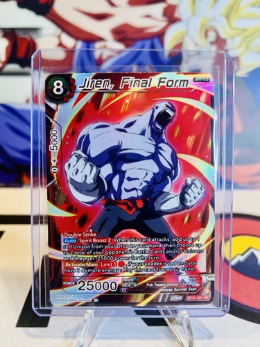 Jiren, Final Form - History of Z - DBS Card Game - BT27-021 - NM - HOLO ...