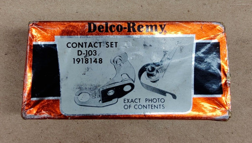 1956-61 Corvette V8 w/Dual 4BBL Carb Distributor Point Set Delco ...