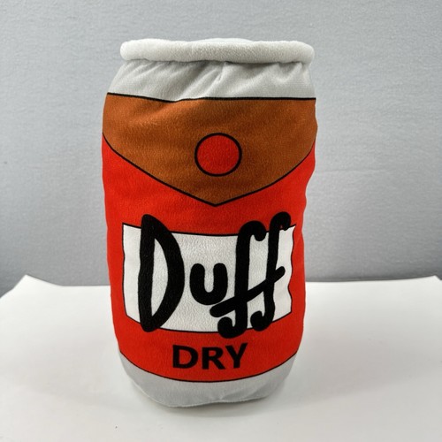 Universal Studios Exclusive The Simpsons 14" Duff Dry Beer Can Pillow ...