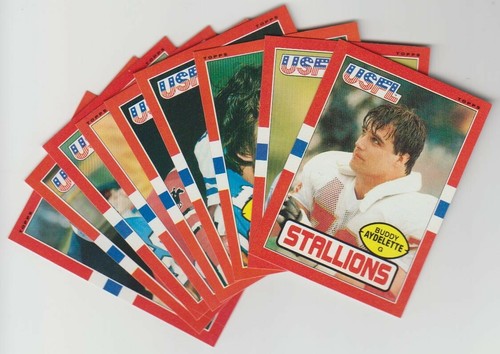 1985 Topps USFL Factory SET BREAK singles - near mint condition | eBay