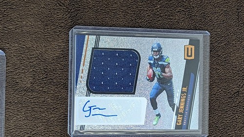2019 UNPARALLELED ROOKIE JERSEY AUTO GARY JENNINGS SEAHAWKS | eBay
