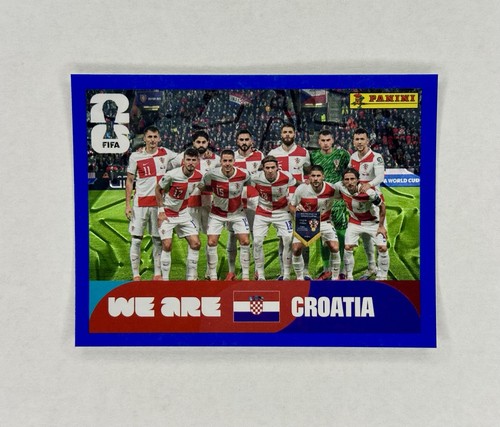 Panini FIFA World Cup 2026 - We Are Croatia Team #CRO13 Blue Crumple ...