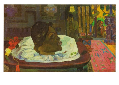 Postcard Paul Gauguin "Arii Matamoe (Royal End)" 1892 J Paul Getty ...