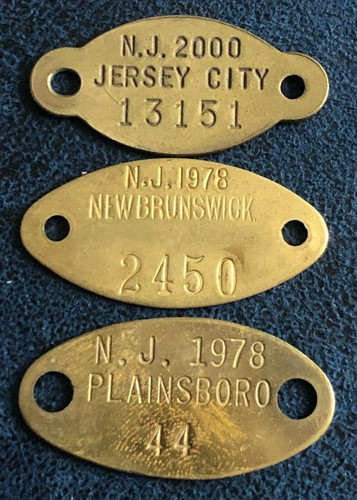 Vintage 1978 & 2000 New Jersey Dog License Tax Tag Lot of 3 | eBay