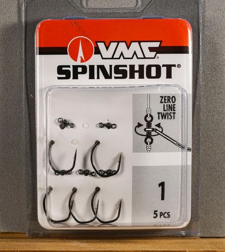 7119SS#1PP Spinshot Hook Size 1 - Pack of 5 - Black | eBay