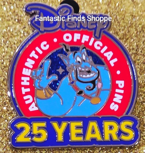 Disney 25 Years of Pin Trading Mystery Blind Box Limited Release Genie ...