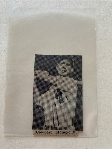 Thornton Honeycutt Mount Airy Reds NC 1937 Sporting News Baseball Panel ...