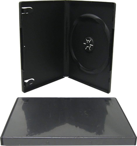 70 PREMIUM STANDARD Black Single DVD Case 14MM SHIPS WITHIN 24 HOURS ...