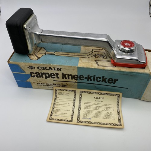 Crain 612 Carpet Knee Kicker Made in USA for sale online | eBay