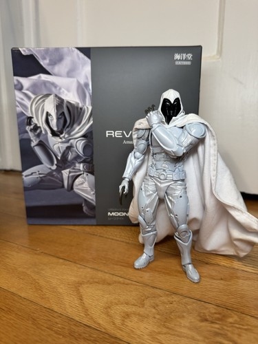 Kaiyodo Revoltech Amazing Yamaguchi Moon Knight Figure Authentic W ...