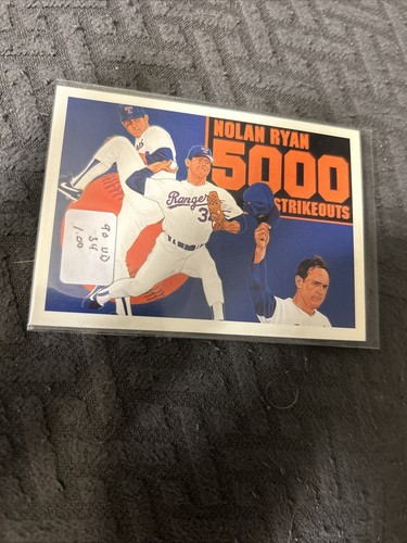1990 Upper Deck Nolan Ryan 5000 Strikeouts # 34 (n2) | eBay