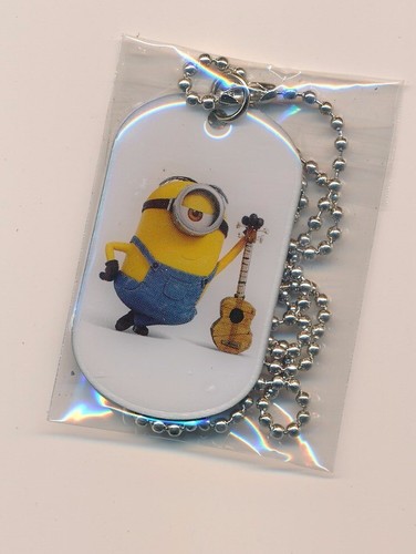 MINIONS THE MOVIE SINGLE REGULAR DOG TAG #2 FROM 2015 | eBay