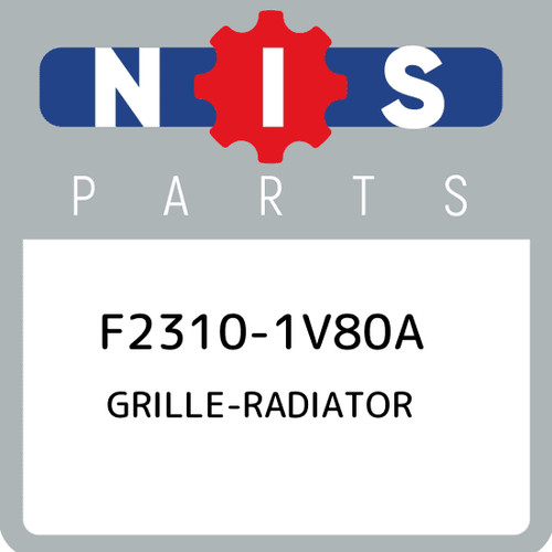 F2310-1V80A Nissan Grille-radiator F23101V80A, New Genuine OEM Part | eBay