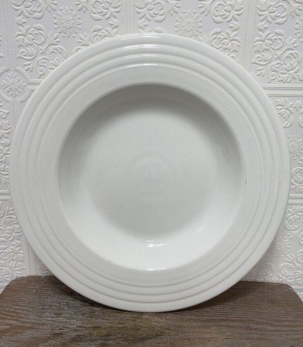 Fiestaware Large Pasta Serving Bowl 12” White Fiesta USA Homer Laughlin ...