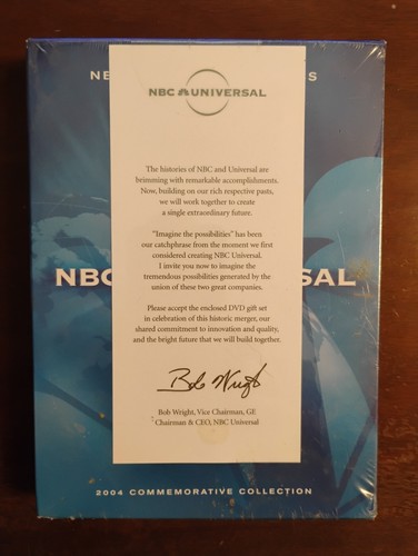 NBC Universal 2004 Commemorative Collection DVD Gift Set New & Sealed ...