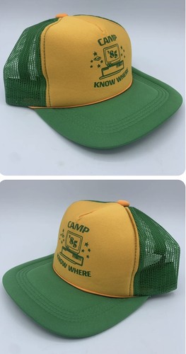 camp 85 know where stranger things dustins hat | eBay