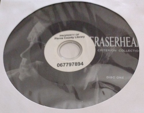 Eraserhead (Criterion Collection) (DVD disc 1 only, 1977) 715515125819 ...