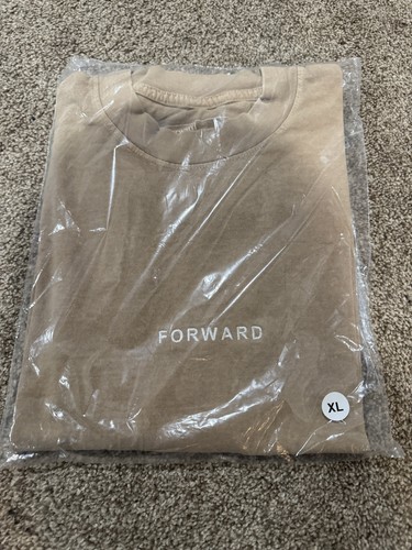 Forward Observations Group Embroidered Tee XL Tan Beige Heavy Weight ...