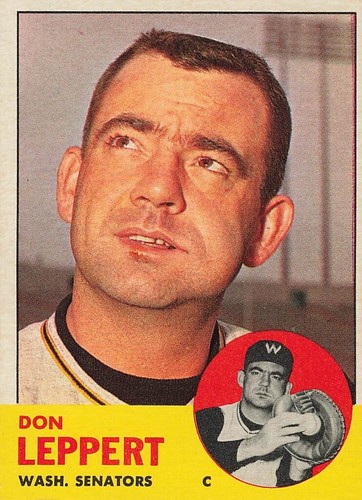 DON LEPPERT 1963 TOPPS BASEBALL #243 | eBay