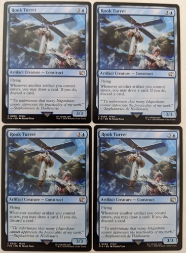Rook Turret x 4 - Final Fantasy - #69 - MTG - NM | eBay
