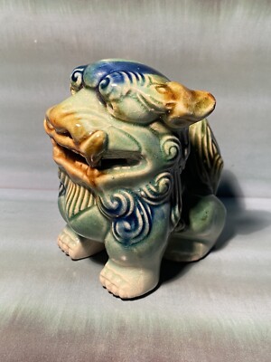 Chinese Temple Dogs in Antique Chinese Figurines & Statues for sale | eBay