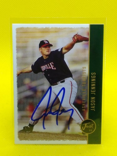 PERSONAL AUTOGRAPH Jason Jennings 1999 Just #190. | eBay