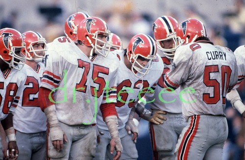 Jeff Merrow ATLANTA FALCONS - 35mm Football Slide | eBay