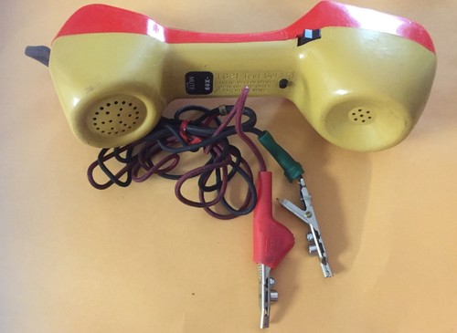 Untested Vintage Harris Dracon Divison M332-1 TS21 Lineman's Butt Phone ...