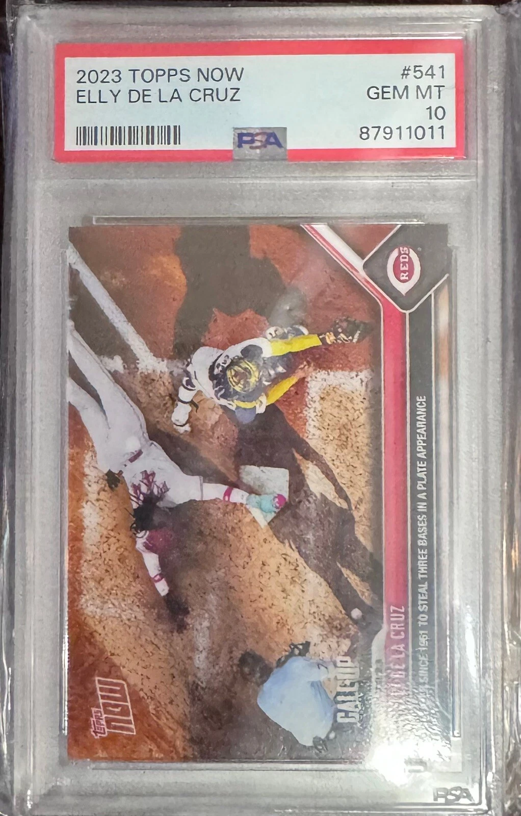 Elly De La Cruz 2023 Topps Now #541 Base (Print Run: 30,759) PSA 10 Price Guide - Sports Card ...