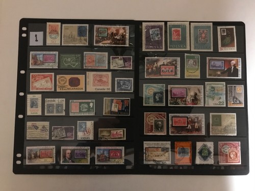 STAMP ON STAMPS & POSTAL PEOPLE ON STAMPS TOPIC Stamp Collection FREE ...