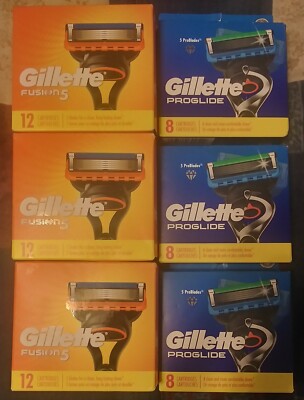 Gillette Fusion Proglide Blades 12 for sale | eBay