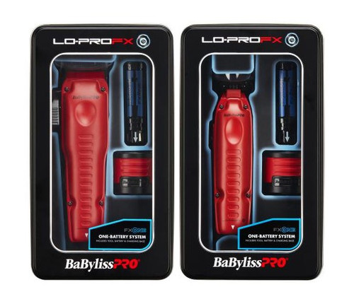BaBylissPRO FXONE LO-PROFX Matte Red Clipper & Trimmer | FX829MR ...