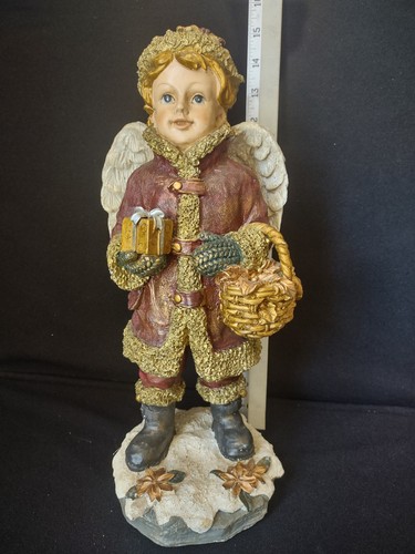 Christmas Decor Angel Boy Figurine 14"(lot 1708) | eBay