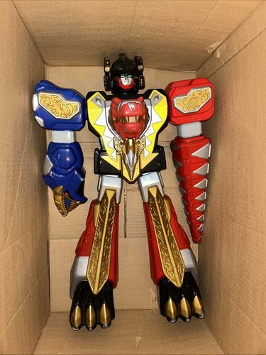 Power Rangers Jumbo Action Figure Dino Thunder Thundersaurs Megazord w ...